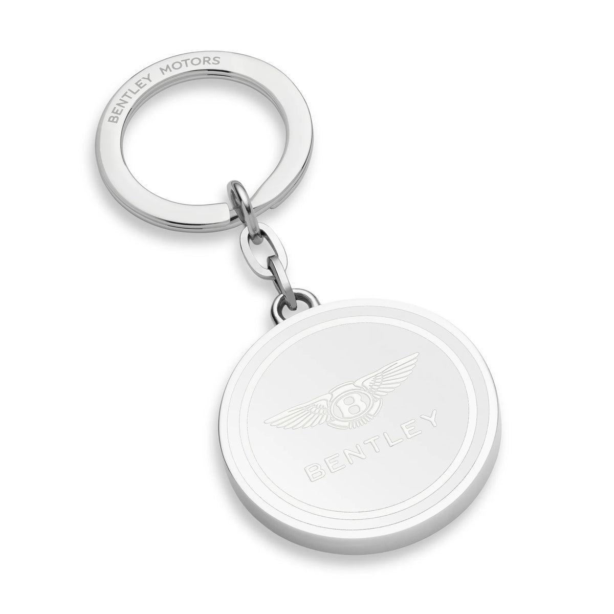 Bentley Enamel Knurling Keyring - White – Grand Touring Automobiles