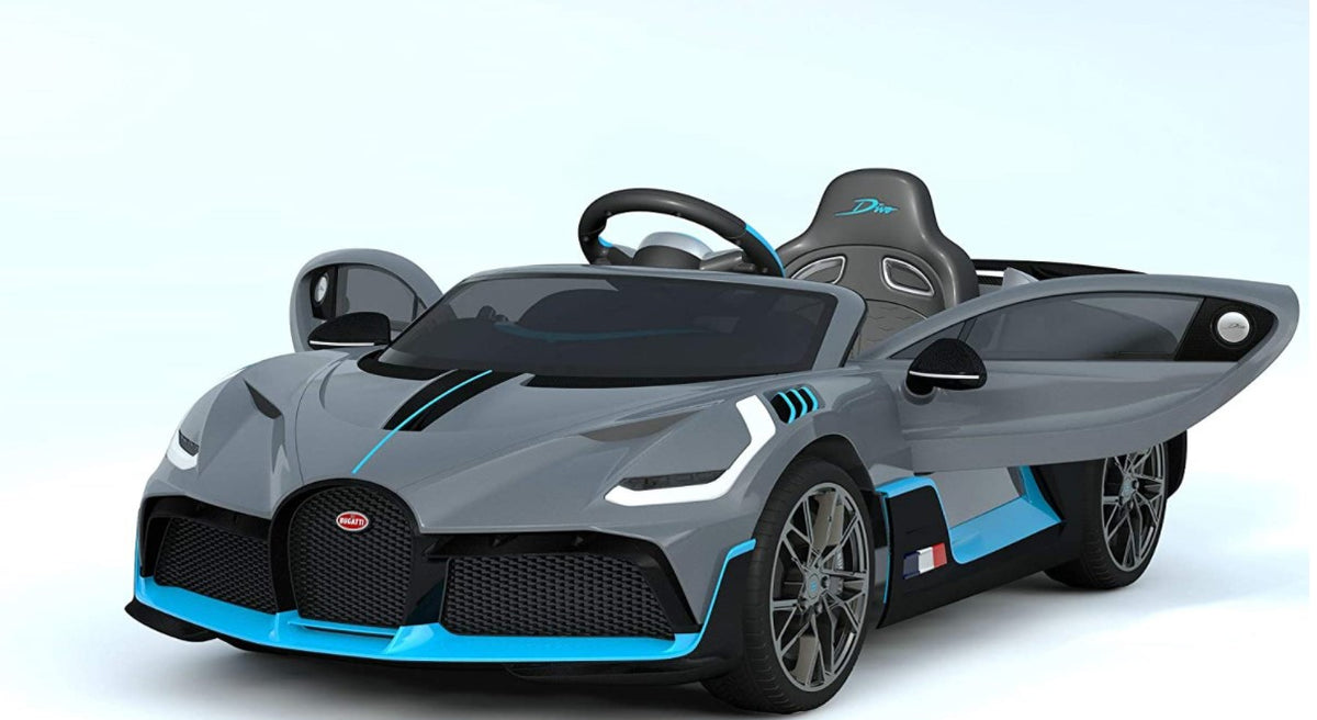 Bugatti Divo Kids E-Car Grey – Grand Touring Automobiles